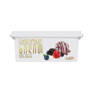 Ice Cream Saojakho Barambo with live fruits / berries / 1000 ml - order ...